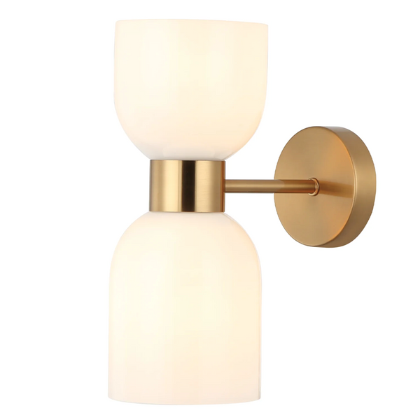 Clessidra Ellipse Glass Wall Light Brass – ONE STOP LIGHTING