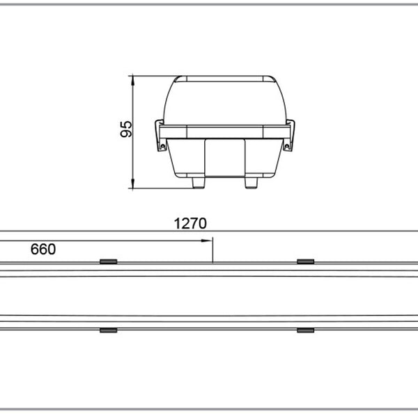 Lawell: BATTENS T8 LED Tube Weatherproof Emergency Batten – ONE STOP ...