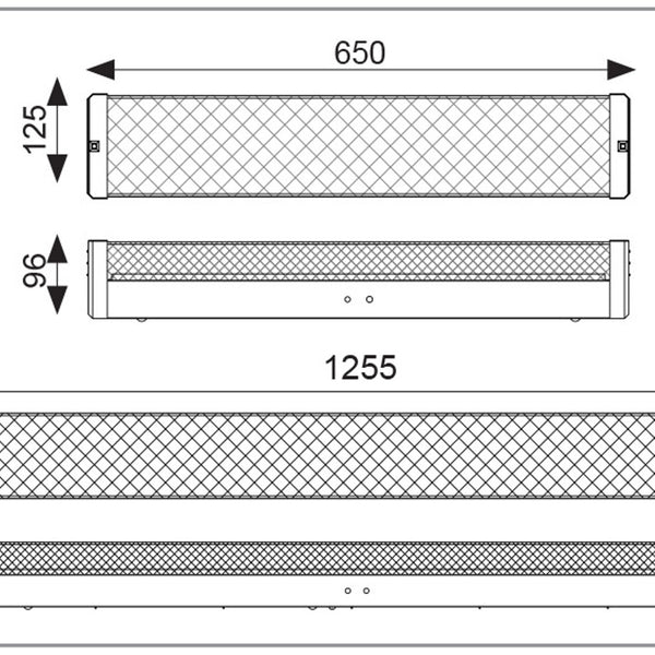 Lawell: BATTENS T8 LED Tube Prismatic Emergency Batten – ONE STOP LIGHTING