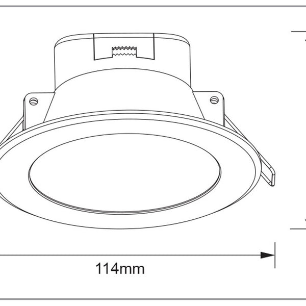 BUDDY 10W 6000k / 4000k Led Indoor Downlight – ONE STOP LIGHTING
