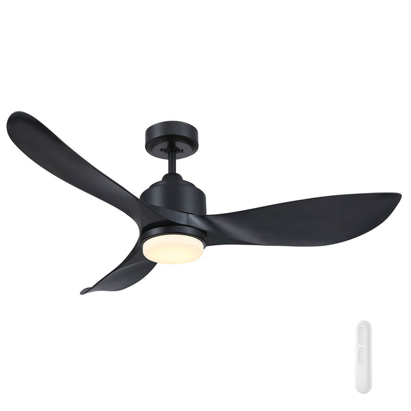Mercator Lighting Eagle II Lite 122cm DC Ceiling Fan with Remote and L ...