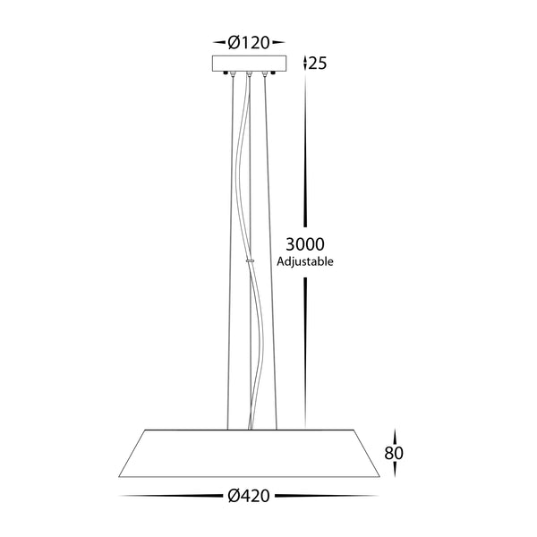 Havit Noyer 420mm Walnut Timber LED Pendant – ONE STOP LIGHTING