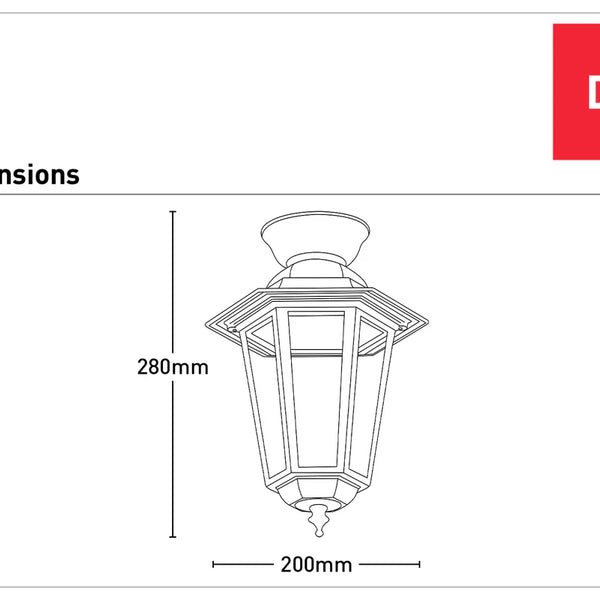 Buy Mercator Tilbury DIY Shade Coach Light Online In Australia – ONE ...
