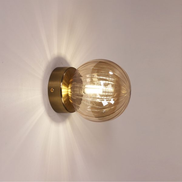 Oriel Lighting JUNI G9 AMBER Wall Light – ONE STOP LIGHTING