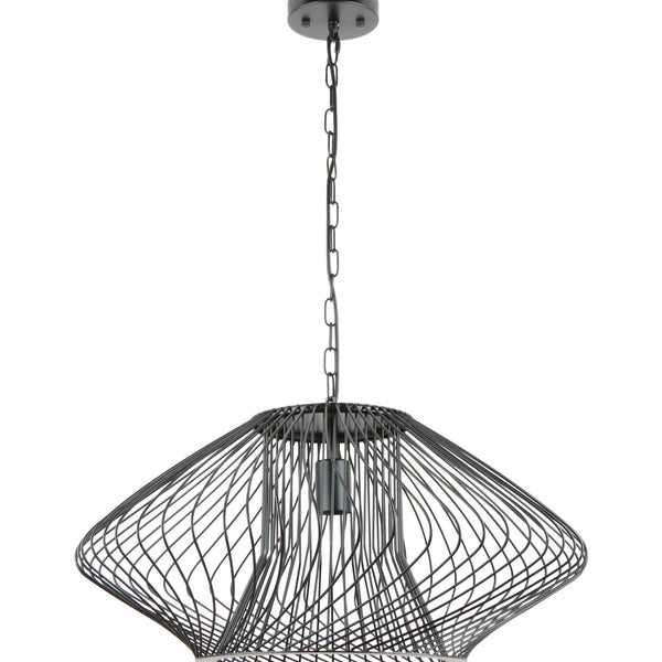 CLA PARRILLA: Interior Oval Cage Iron Pendant Lights OD600mm – ONE STOP ...